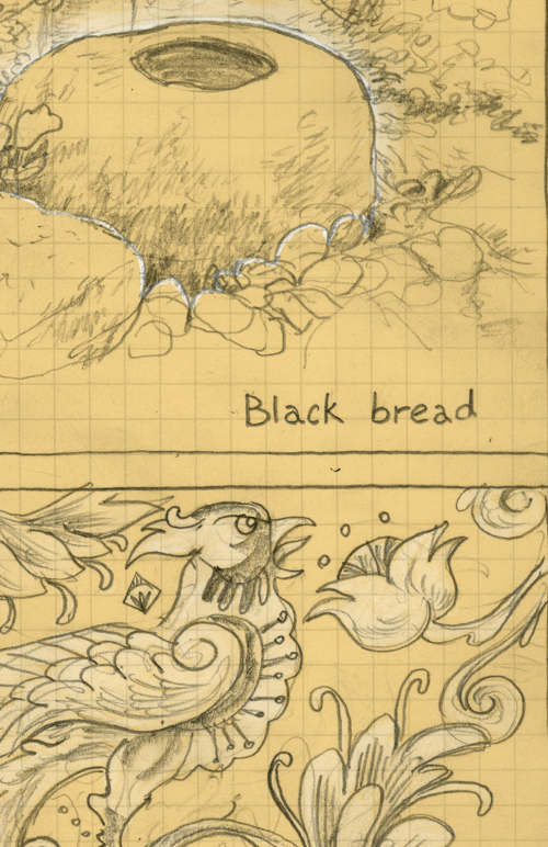 "Hidden Black Bread" - Alexander Rothman | Comics Poetry
