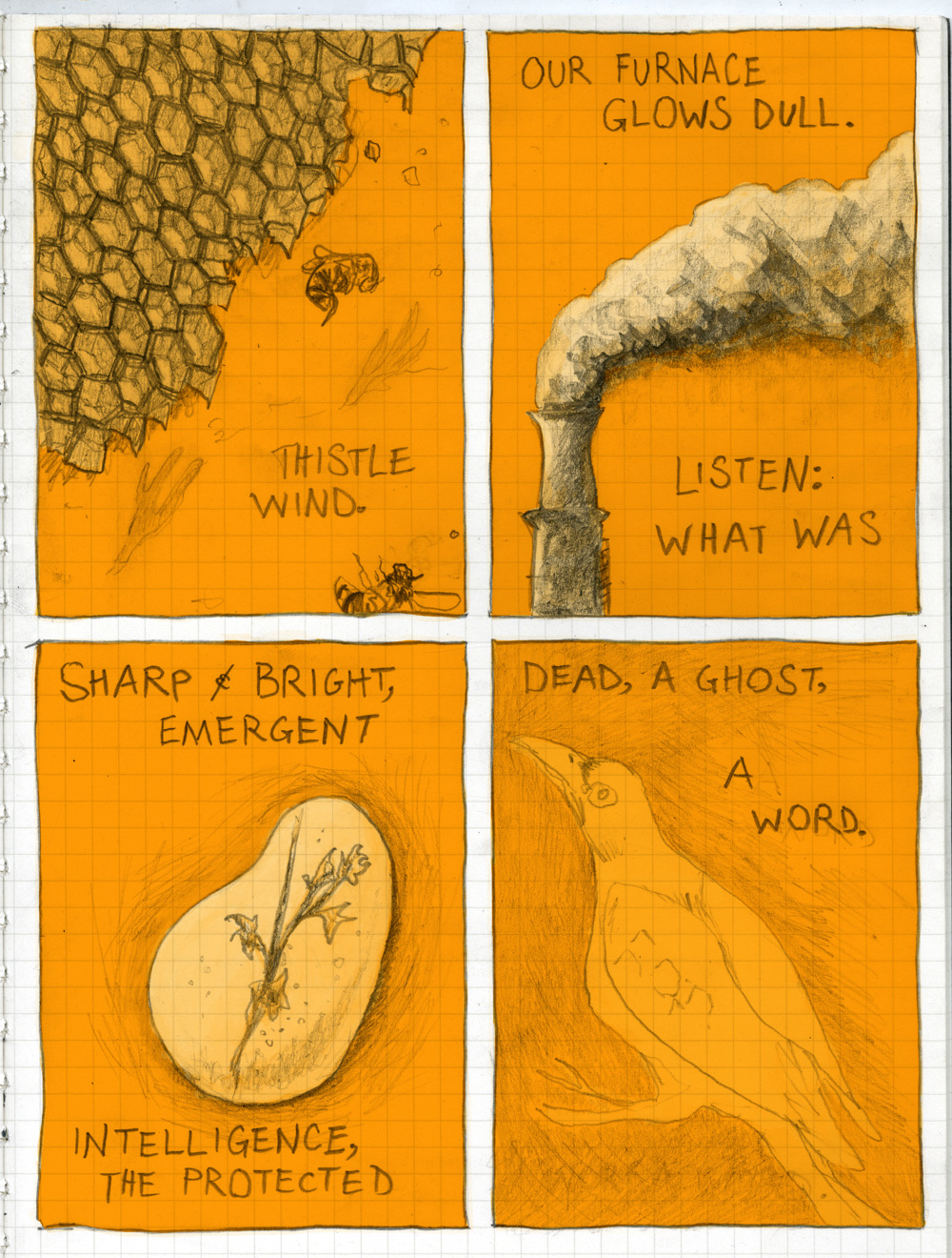 "Thistle Wind" | 4PANEL - Alexander Rothman | Comics Poetry