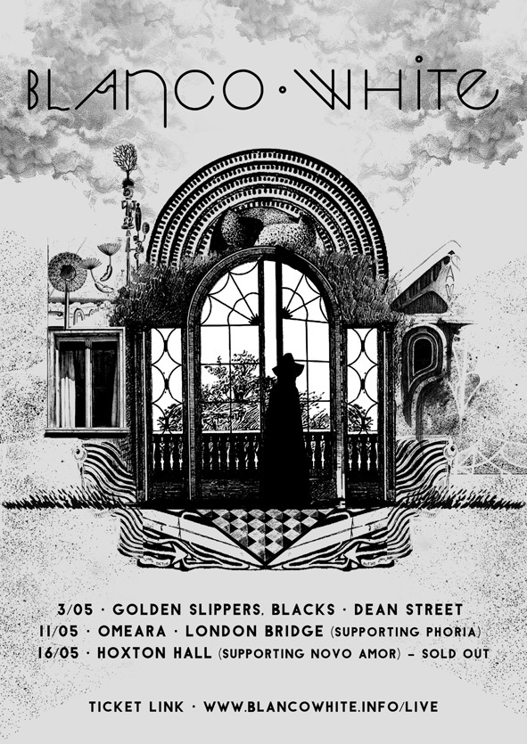 Blanco White Tour Poster - Luke Insect