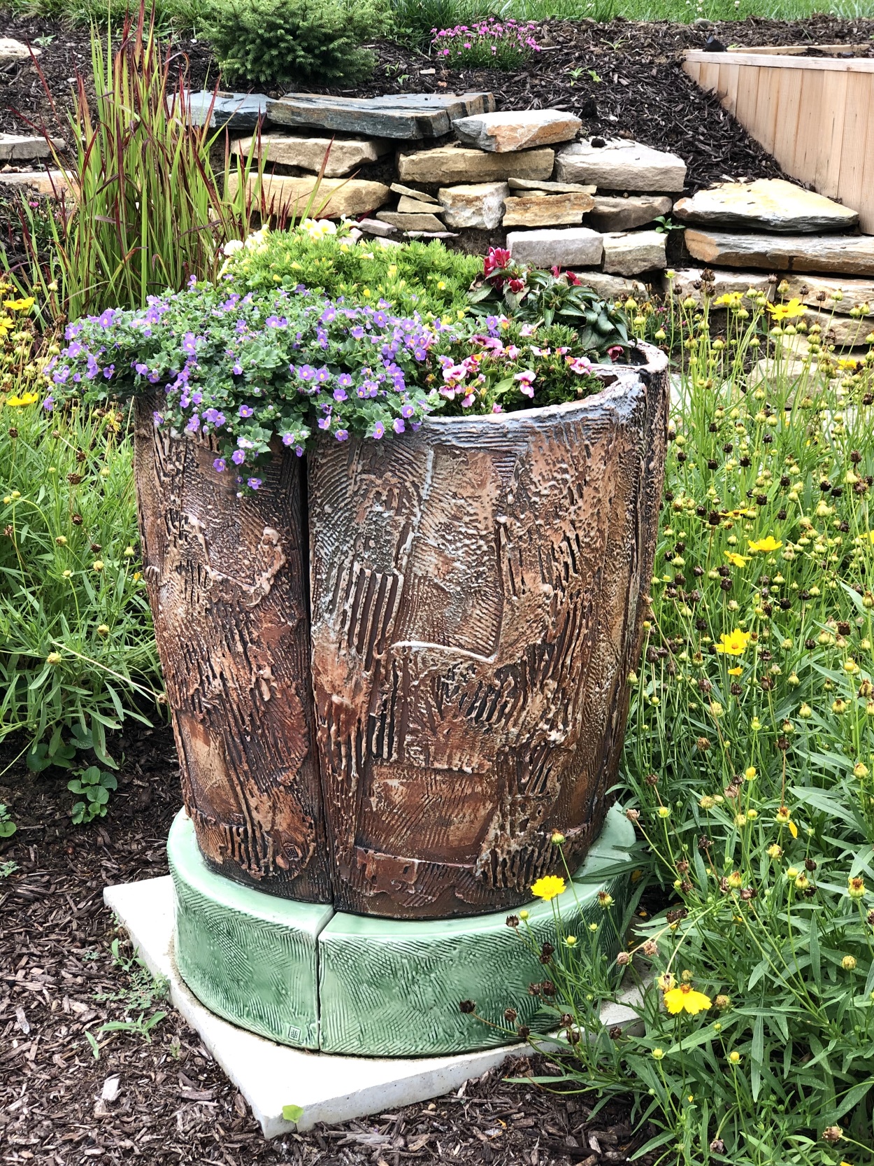 Raised Sectional Planter - barryubarnes