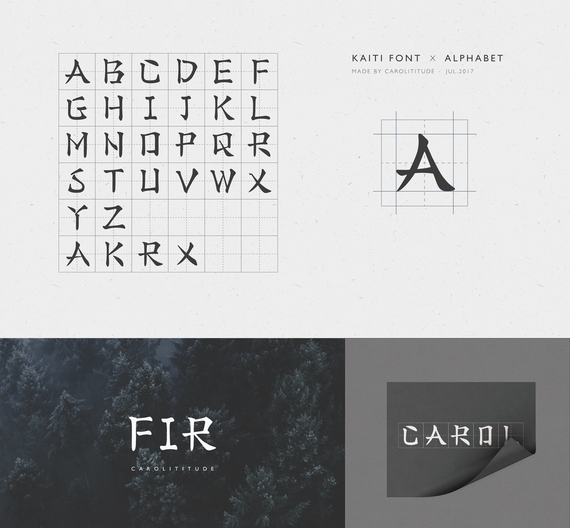 FONT & TYPO - CAROLititude