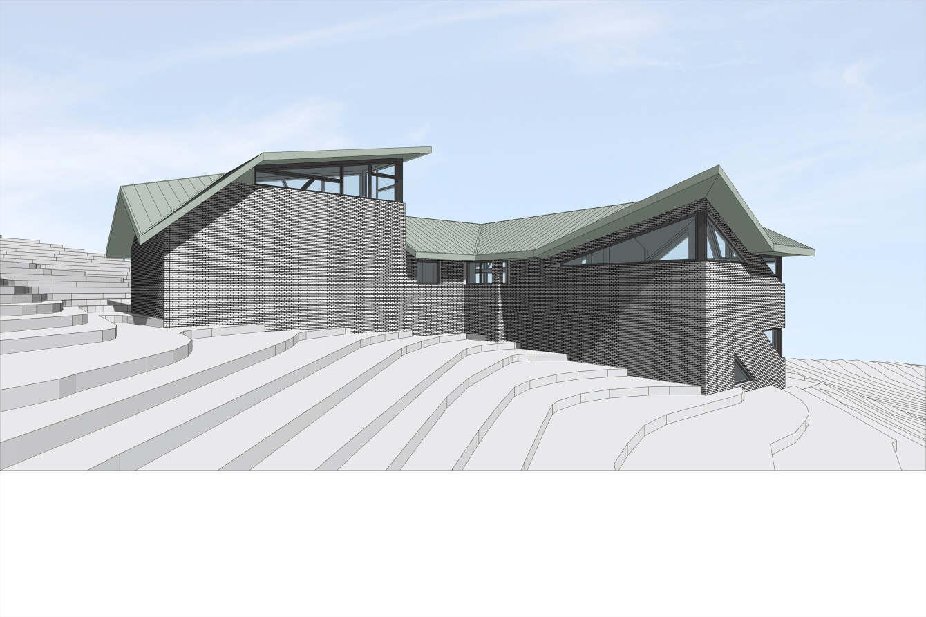 A HOUSE ON A SLOPE IN BOULDER - GELPI PROJECTS