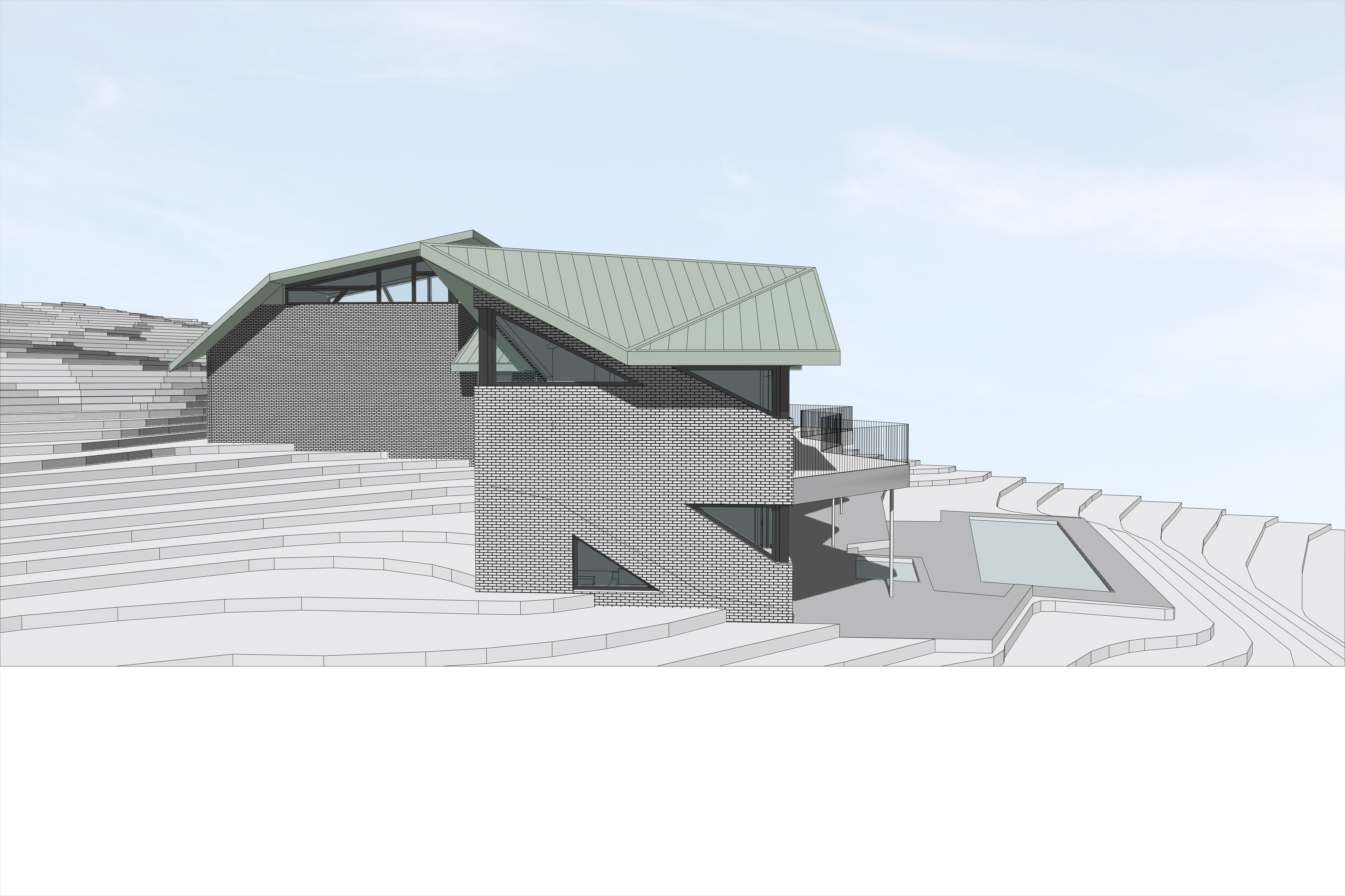 A HOUSE ON A SLOPE IN BOULDER - GELPI PROJECTS