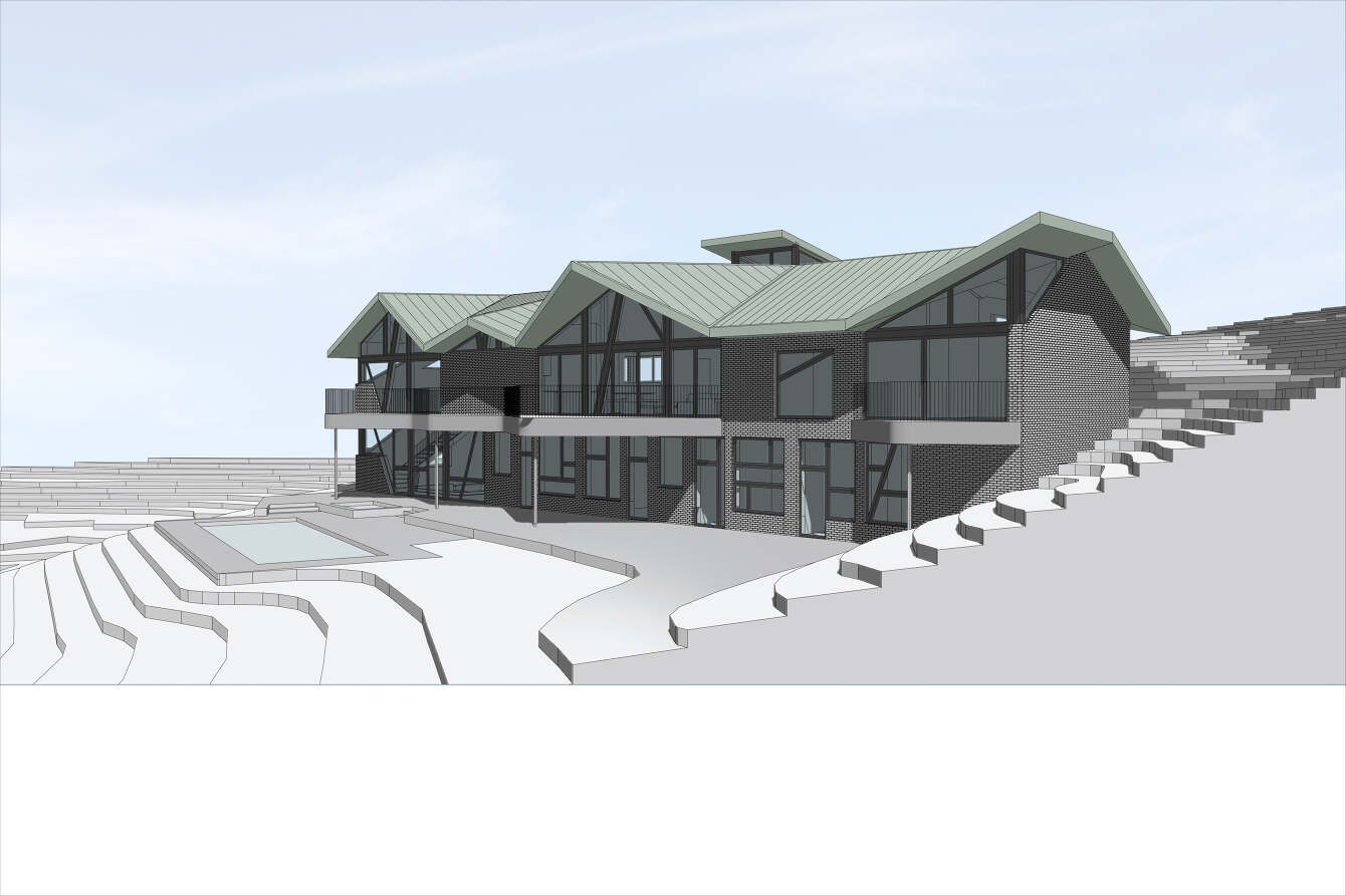 A HOUSE ON A SLOPE IN BOULDER - GELPI PROJECTS