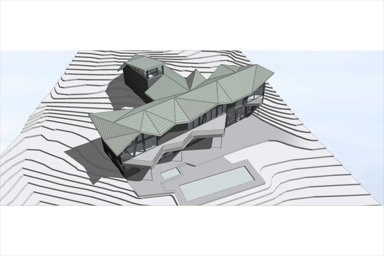 A HOUSE ON A SLOPE IN BOULDER - GELPI PROJECTS