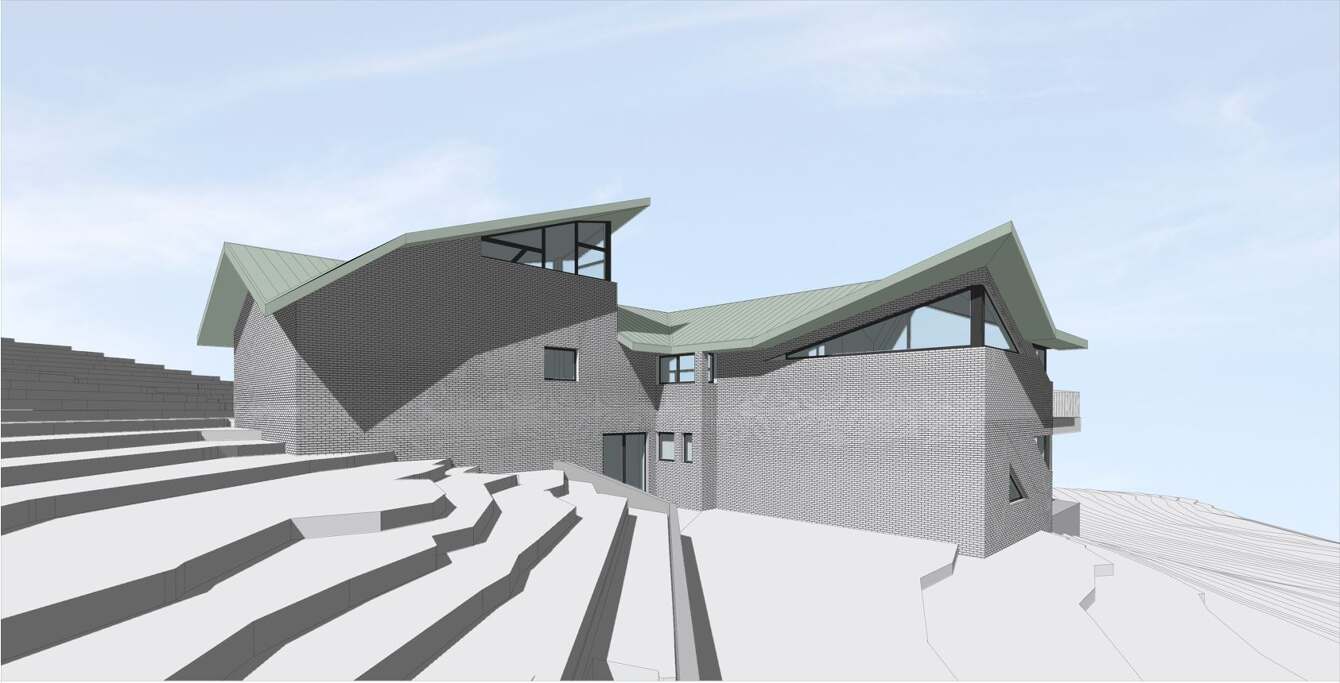 A HOUSE ON A SLOPE IN BOULDER - GELPI PROJECTS