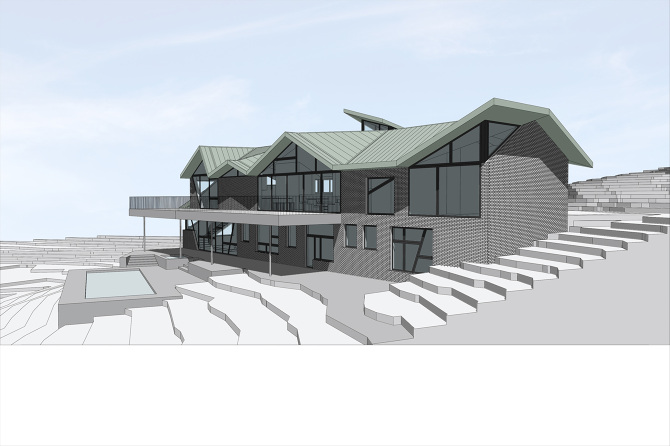 A HOUSE ON A SLOPE IN BOULDER - GELPI PROJECTS