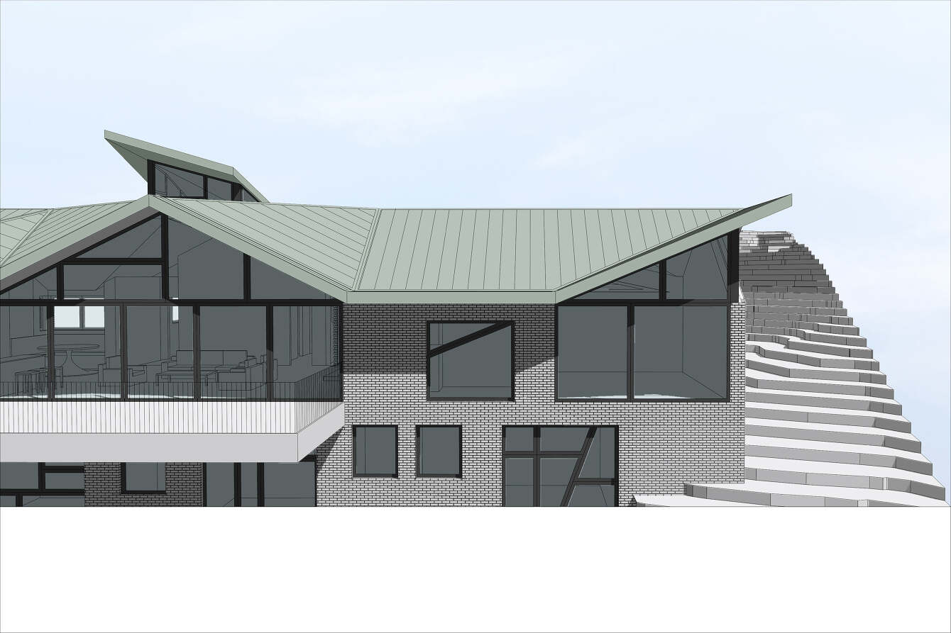 A HOUSE ON A SLOPE IN BOULDER - GELPI PROJECTS