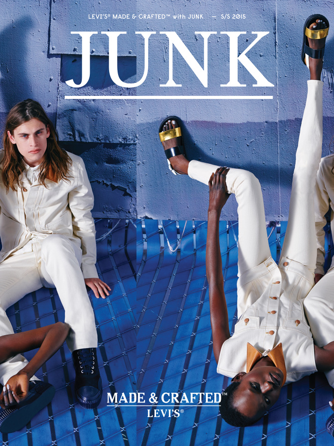 Junk Magazine x Levis M&C - imogenebarron.com