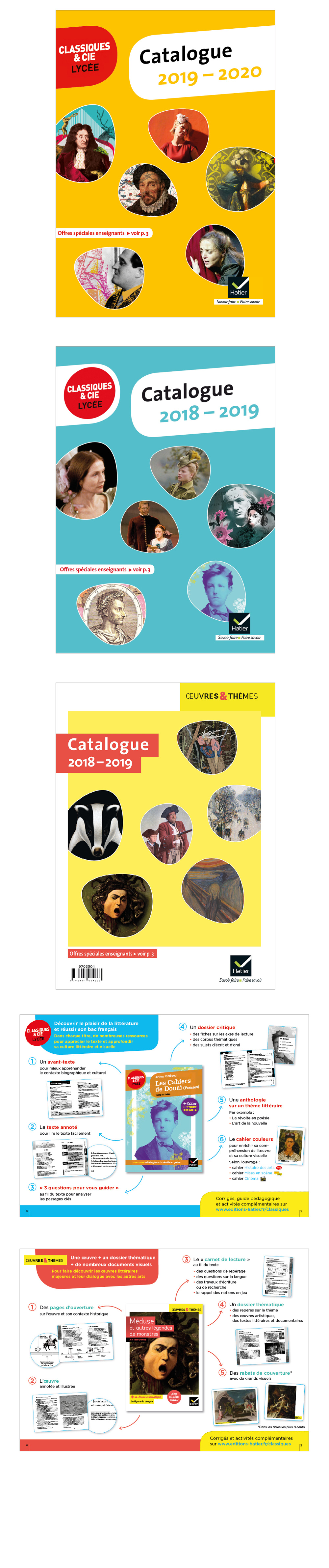 Catalogues Hatier Classiques & Cie 2018 - Emmanuelle Noel