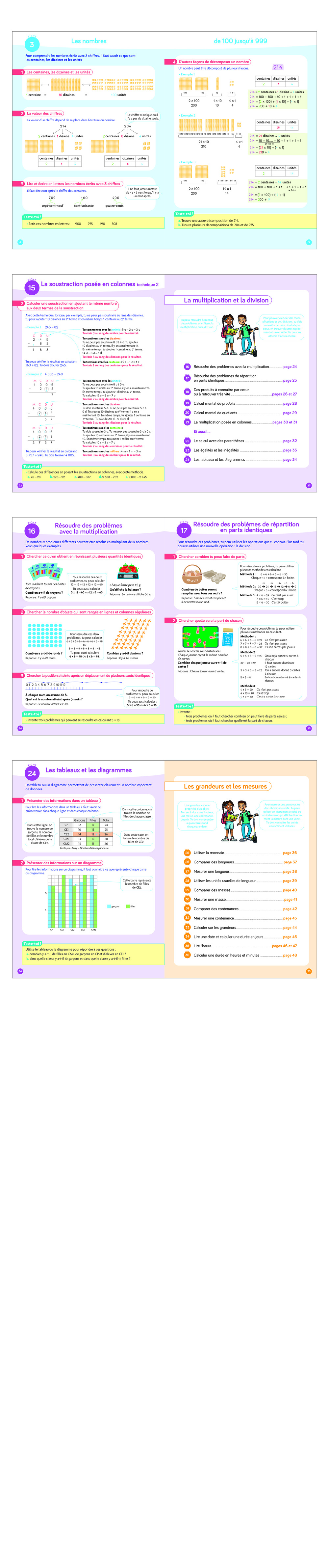 Mon livret de maths - Emmanuelle Noel