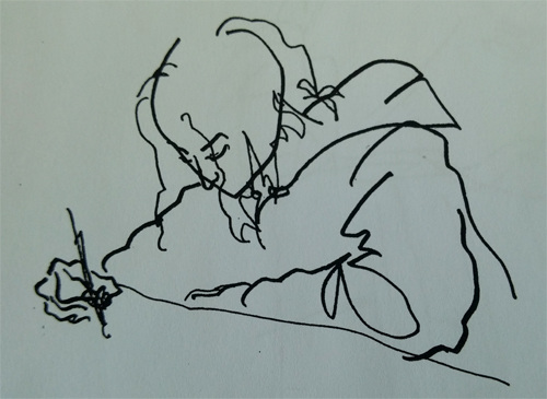 CONTOUR DRAWING - DRAWING CENTER