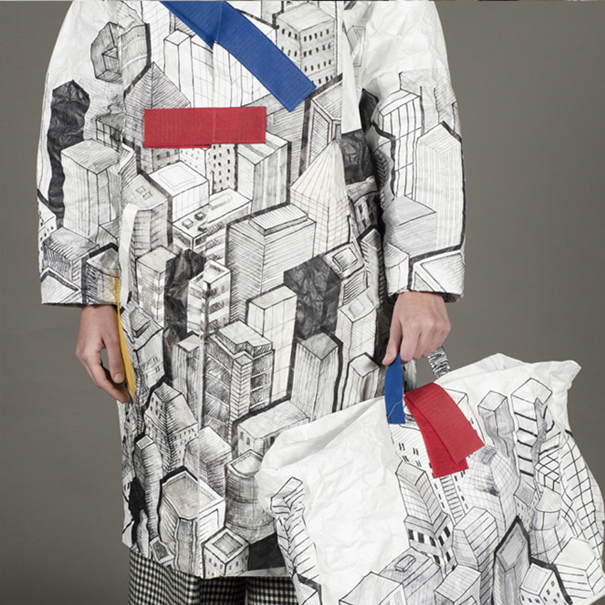 Ladrones del tiempo.Final course collection. Lookbook - Isabel Domenech