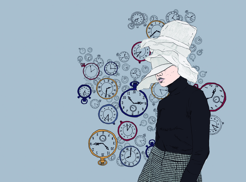 Ladrones del tiempo. Illustration - Isabel Domenech