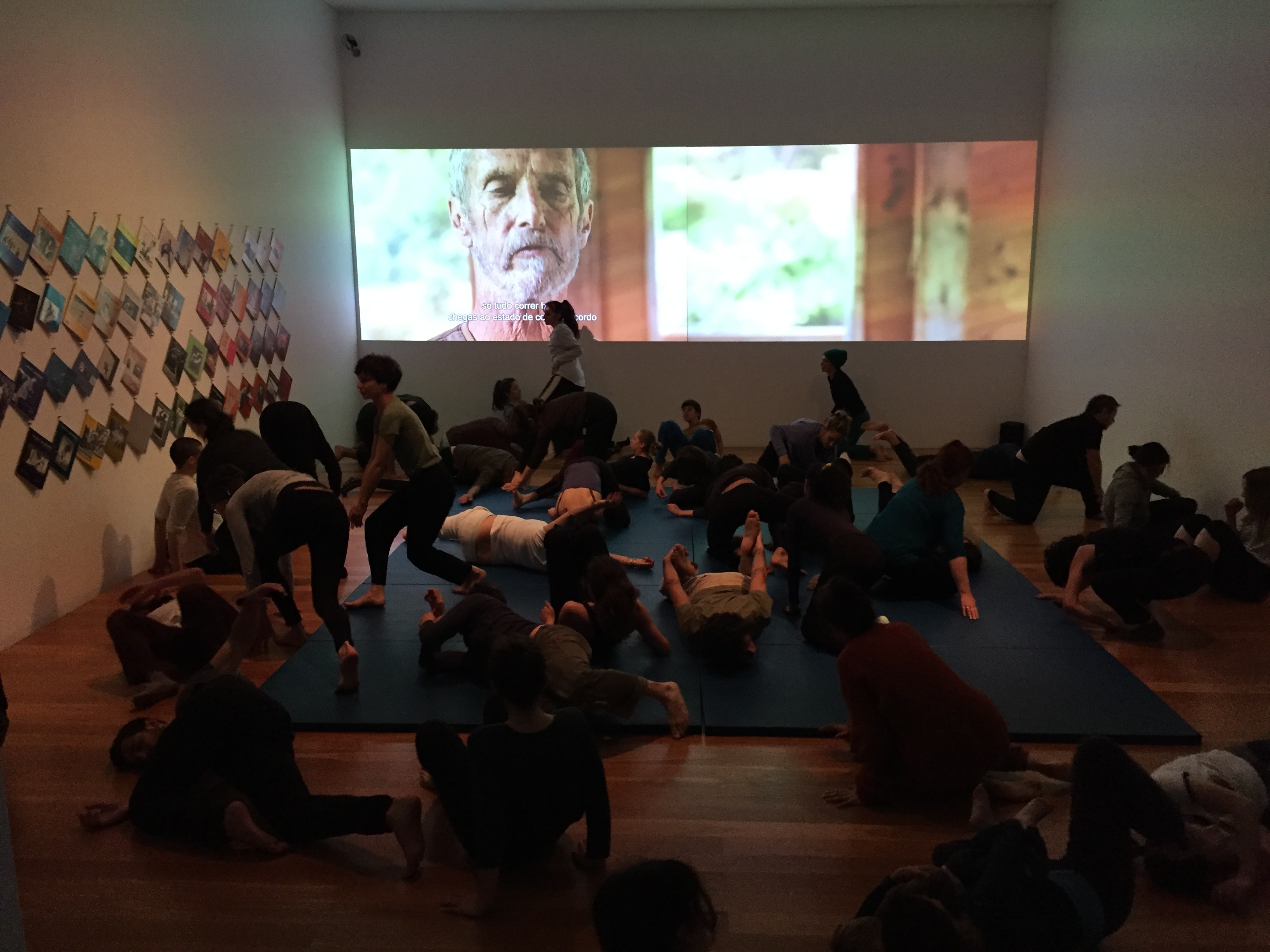 steve paxton exhibition - sharing movement / emma bigé