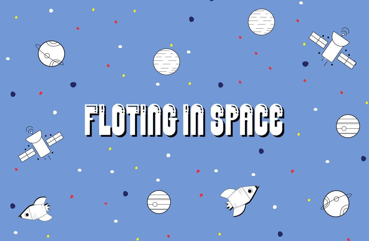 Floating in space - Amerie Pop Design