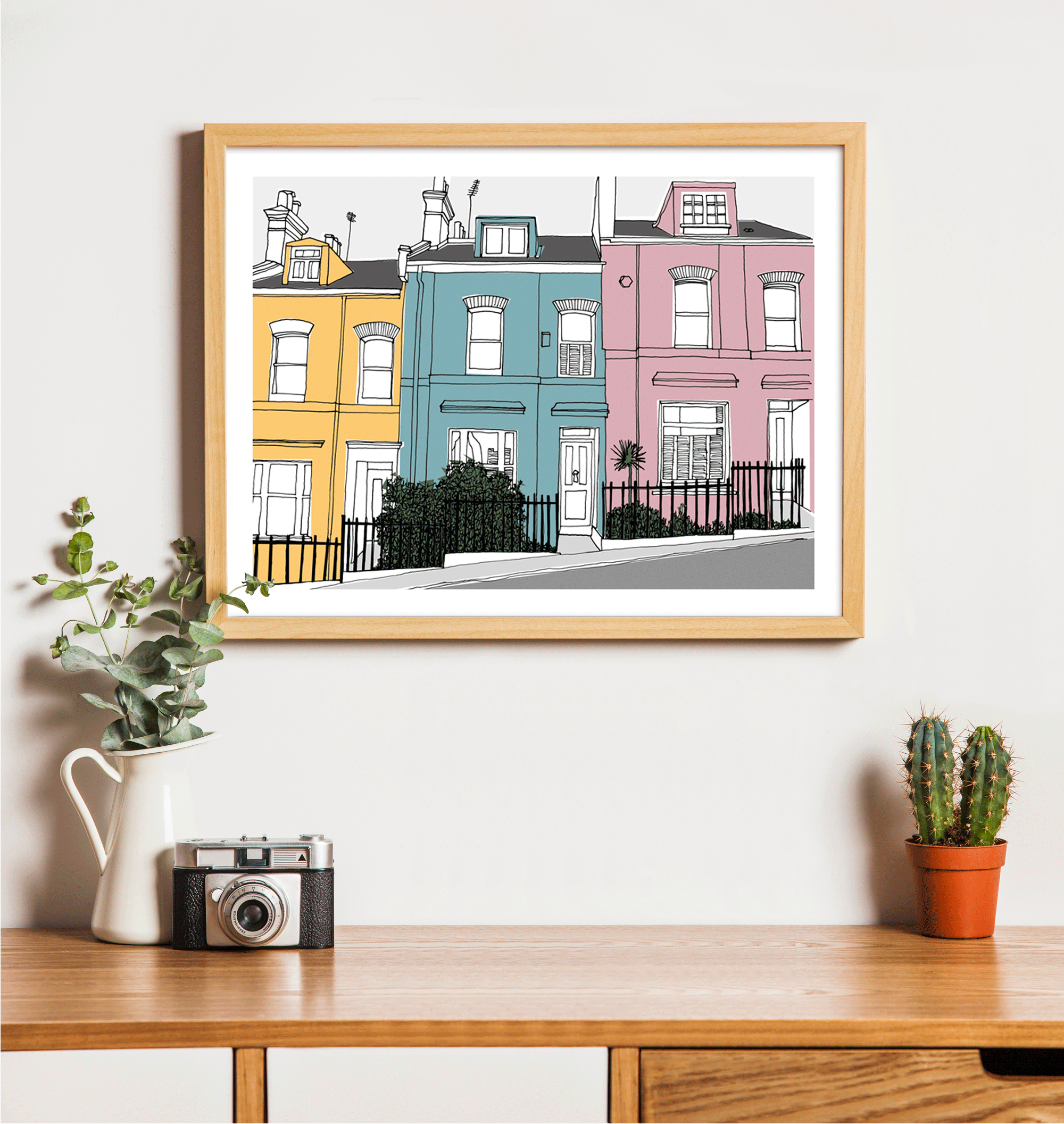 Point Hill, Greenwich - Claire Rollet illustrator