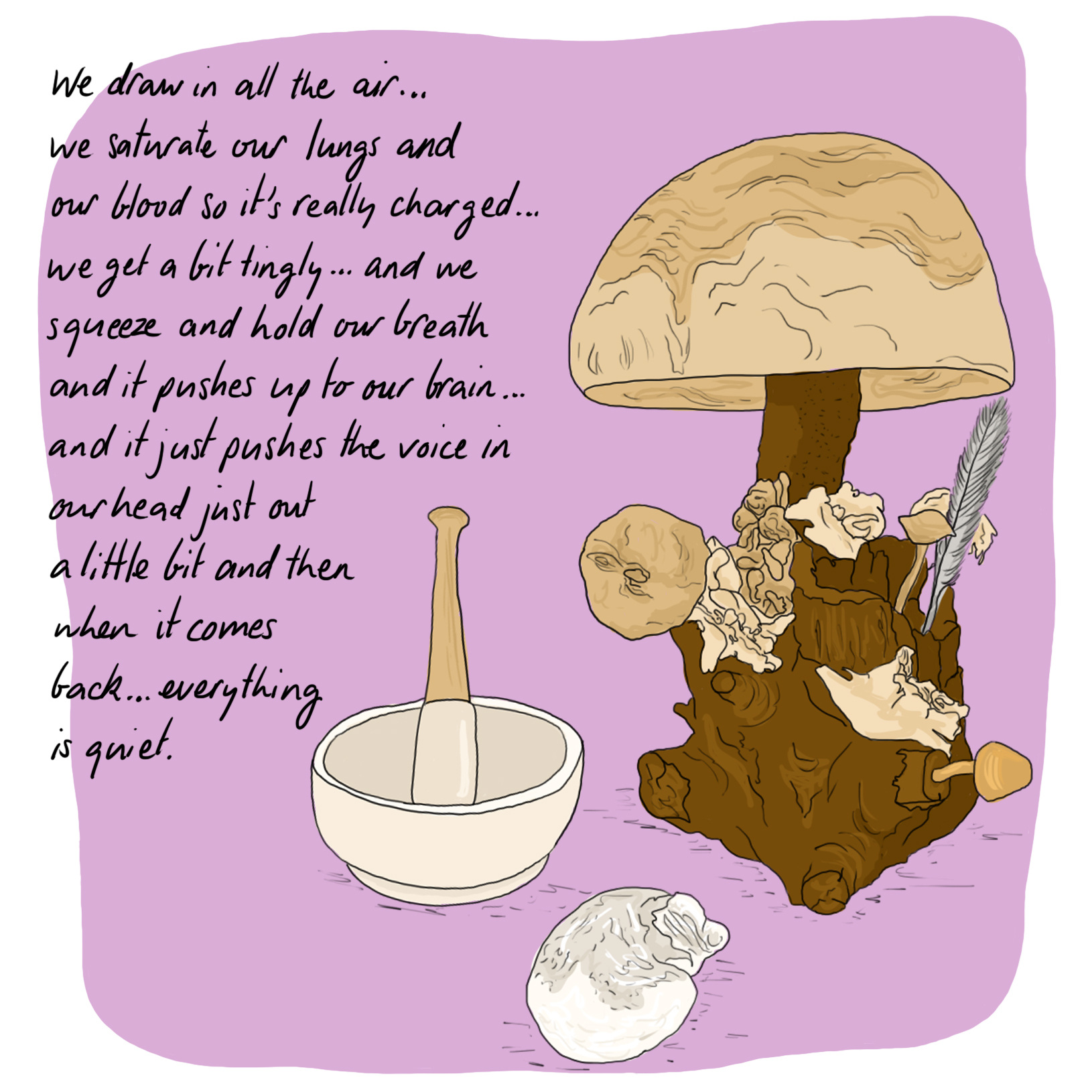 Nathan - Tattoo Artist - Claire Rollet illustrator