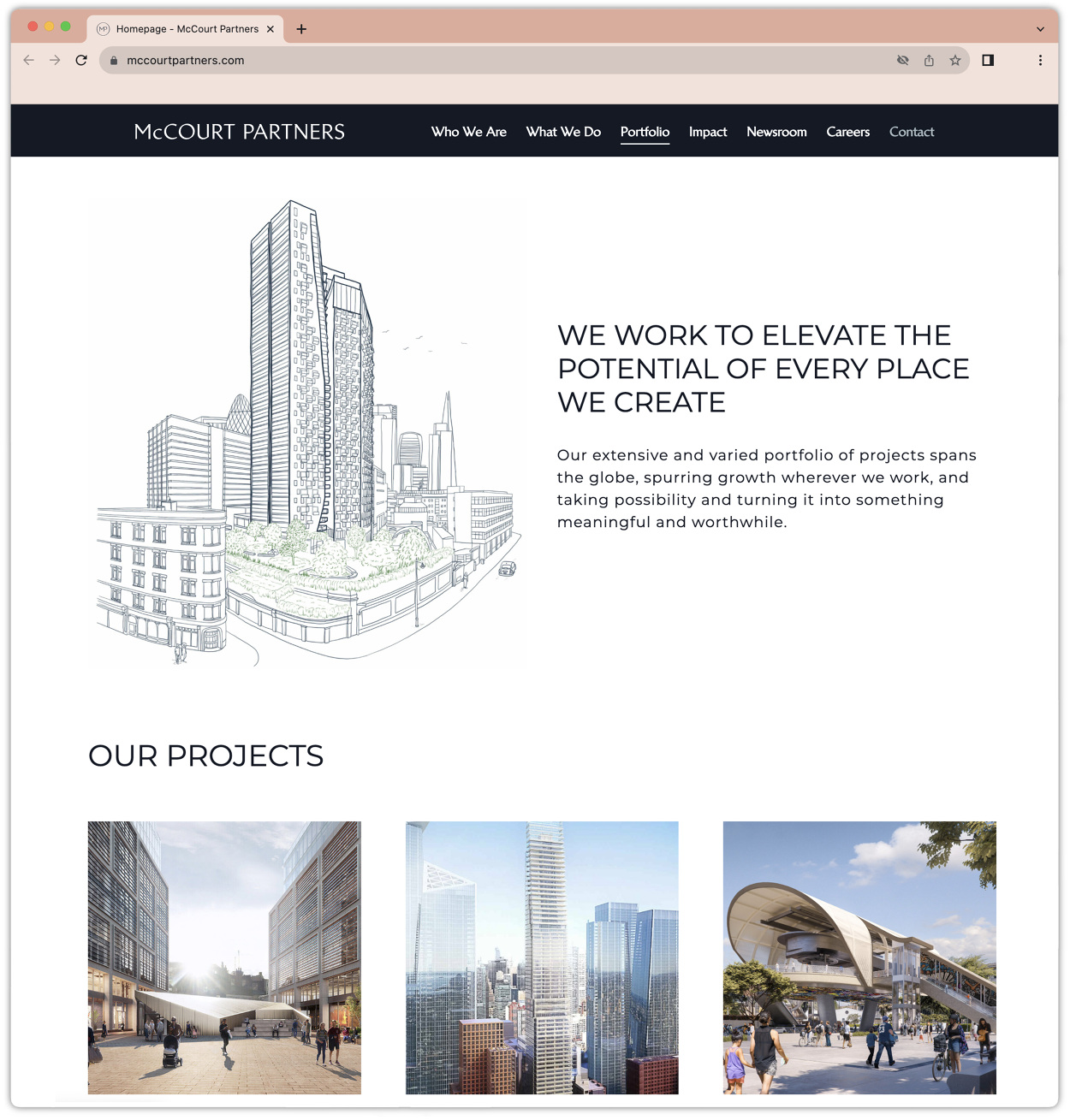 McCourt Partners - Claire Rollet illustrator