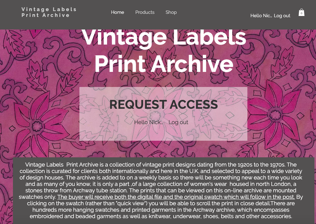 print archive - Vintage Labels Studio