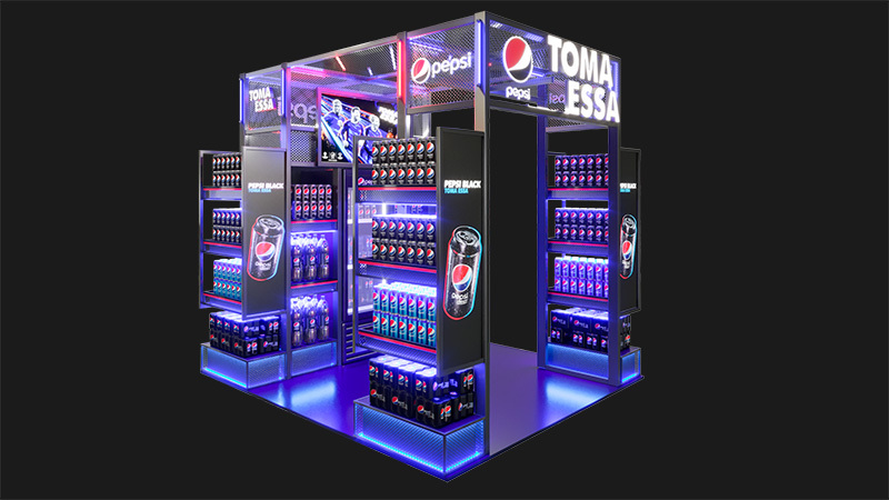 PEPSI EXPERIENCE CUBE - Gustavo Visconti