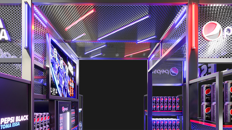 PEPSI EXPERIENCE CUBE - Gustavo Visconti