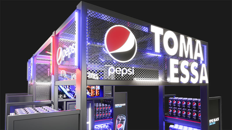 PEPSI EXPERIENCE CUBE - Gustavo Visconti