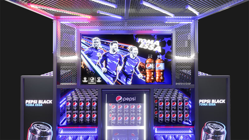 PEPSI EXPERIENCE CUBE - Gustavo Visconti