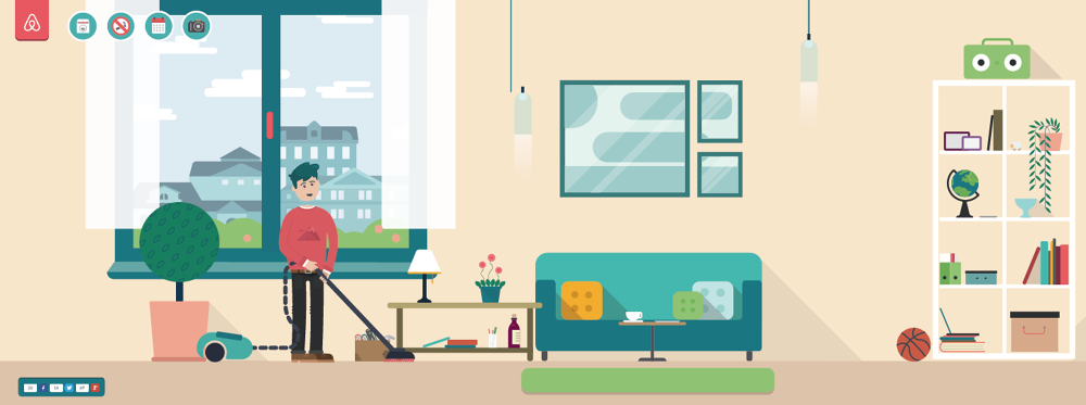 Animated instructions for Aairbnb - Anna Amelina