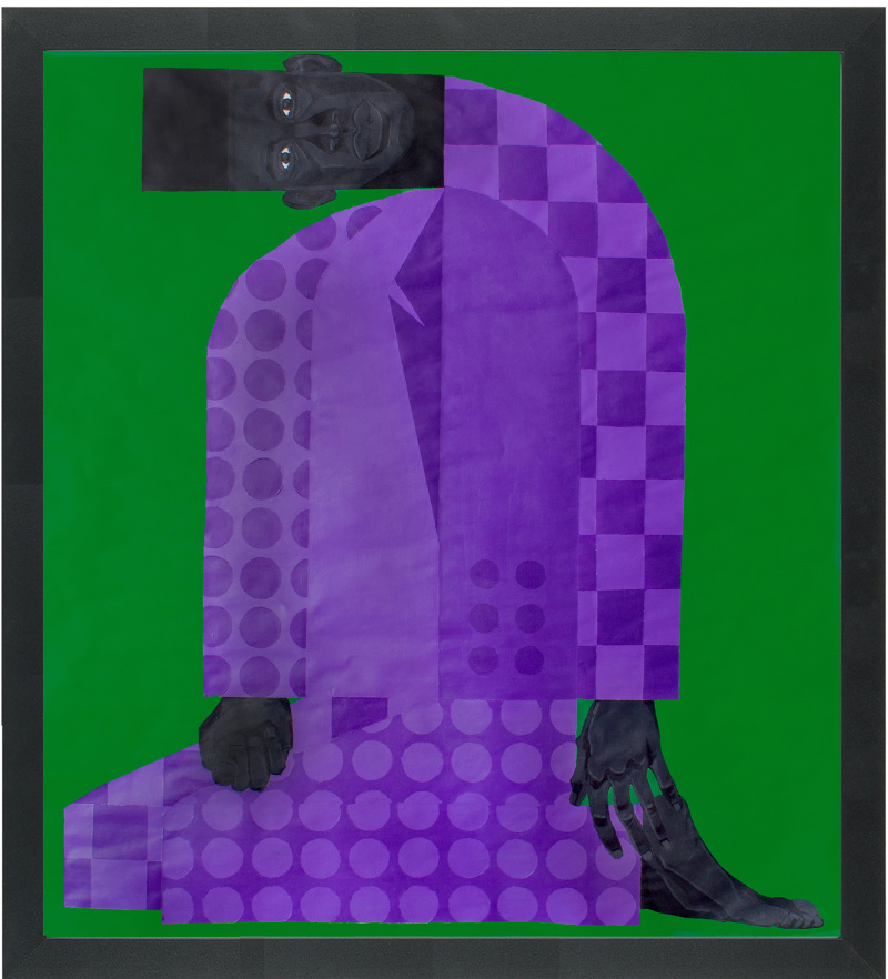 Man in the Violet Suit - Jon Key Art