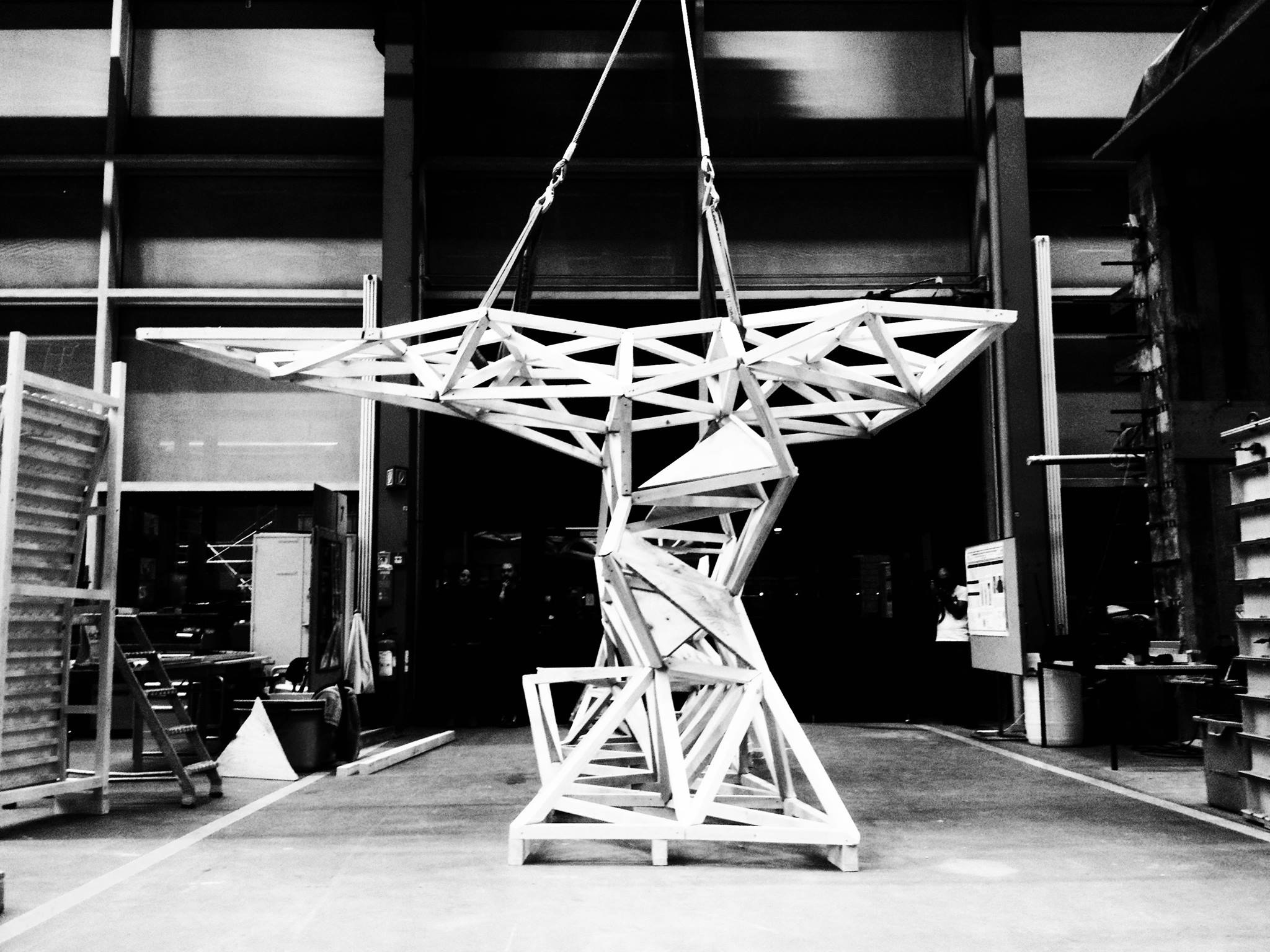 Robotic-built Pavilion - WEI YU HSIAO