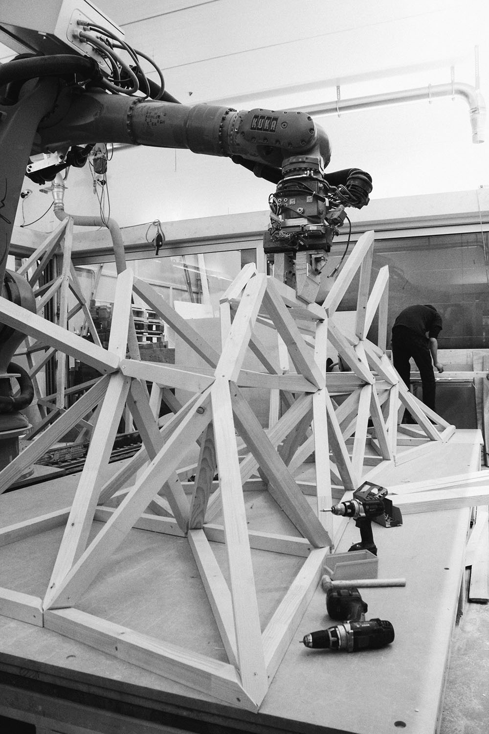 Robotic-built Pavilion - WEI YU HSIAO