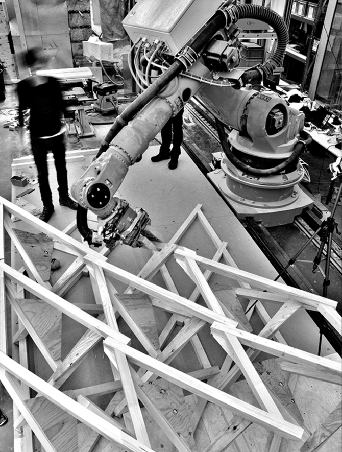 Robotic-built Pavilion - WEI YU HSIAO