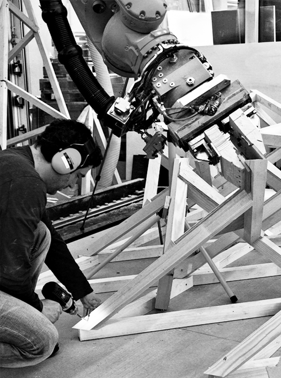 Robotic-built Pavilion - WEI YU HSIAO