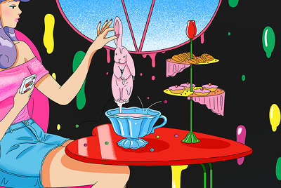 Tea time in the jelly room - tototatatu