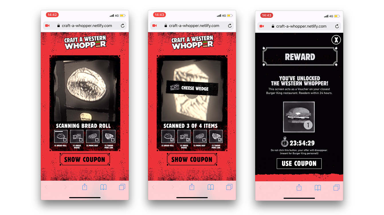 Craft a Whopper - Max Hultberg – Portfolio