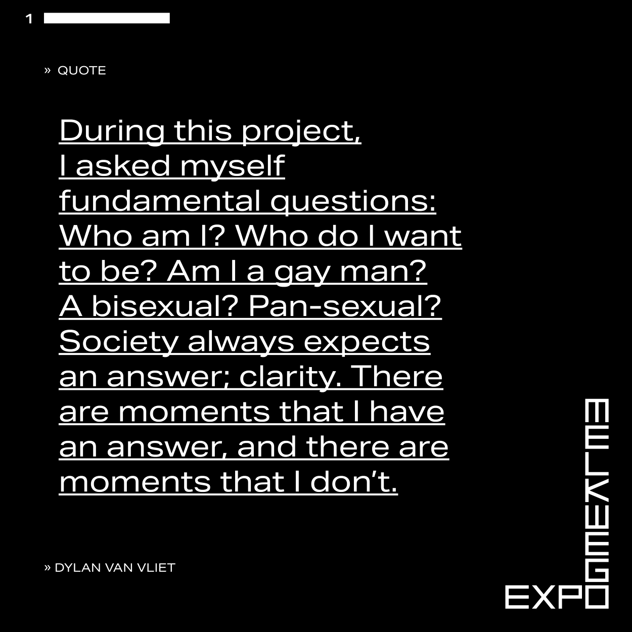 Editor for 'Eyes on Robert' in Melkweg Expo - Roxy Merrell