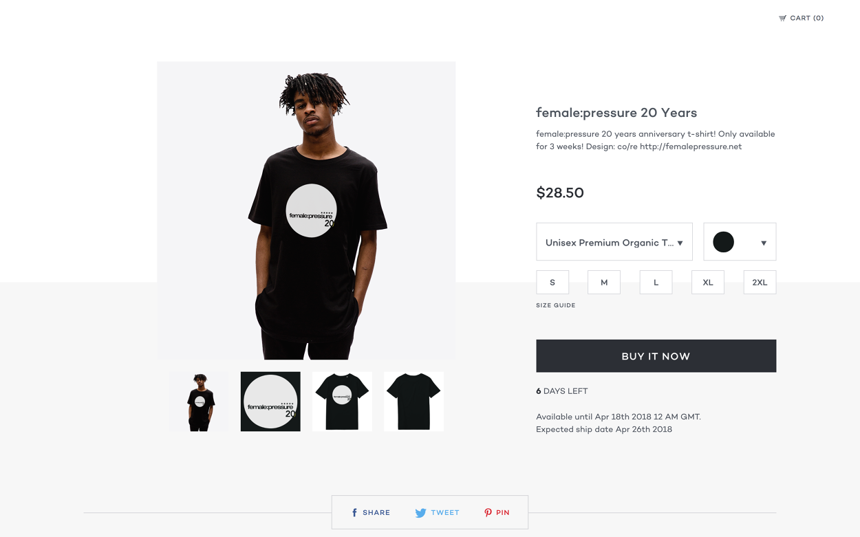 Graphic - Merchandise, female:pressure - CO/RE