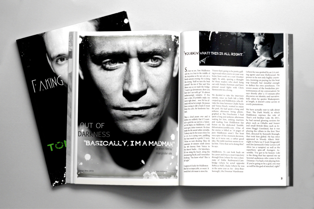 Magazine Spread Design - Empty Space.