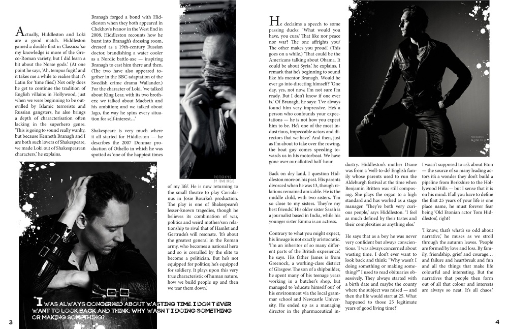Magazine Spread Design - Empty Space.