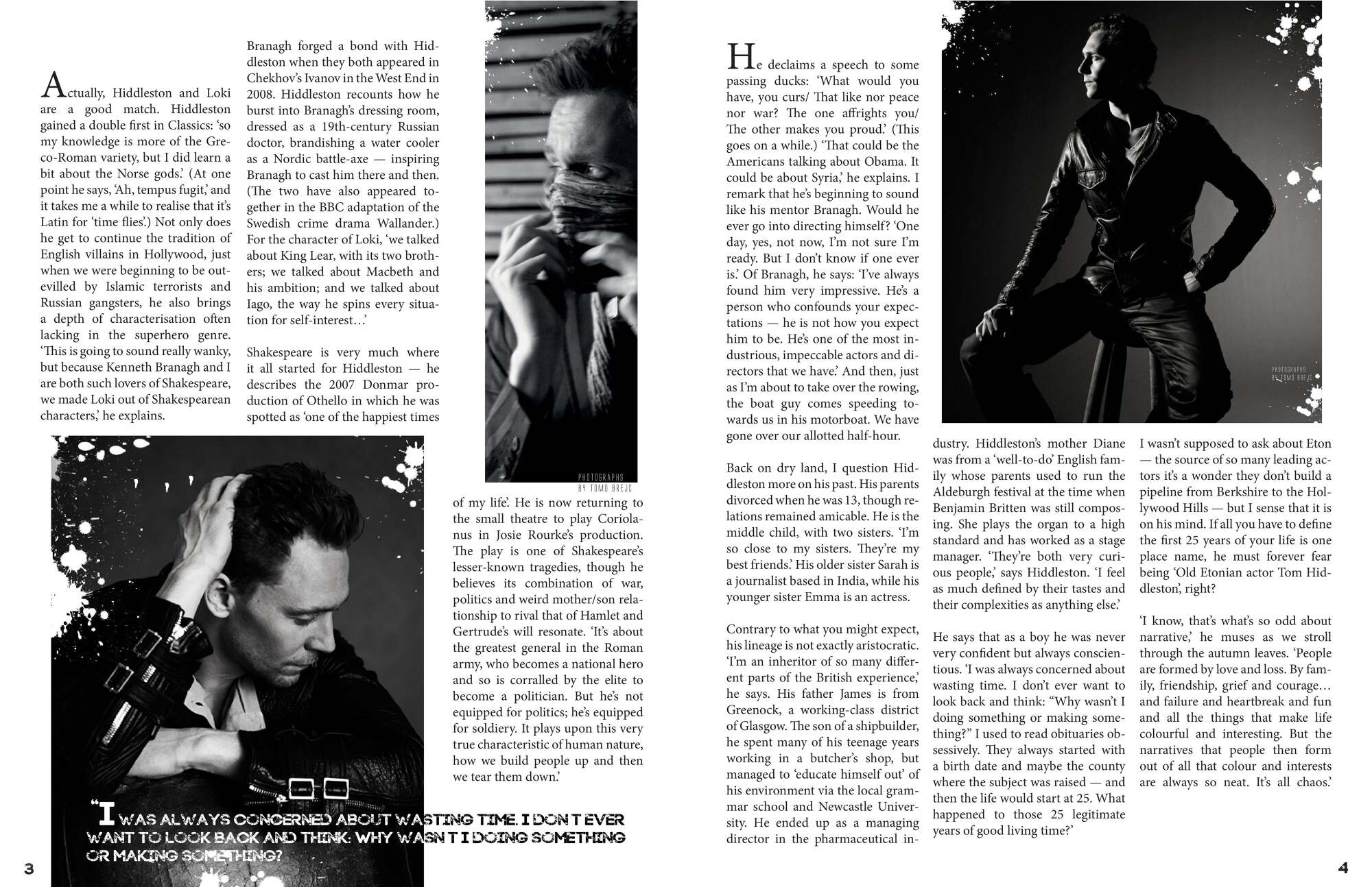 Magazine Spread Design - Empty Space.