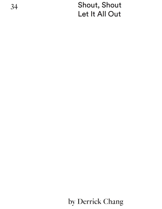 Shout Shout Let It All Out - derrickchang