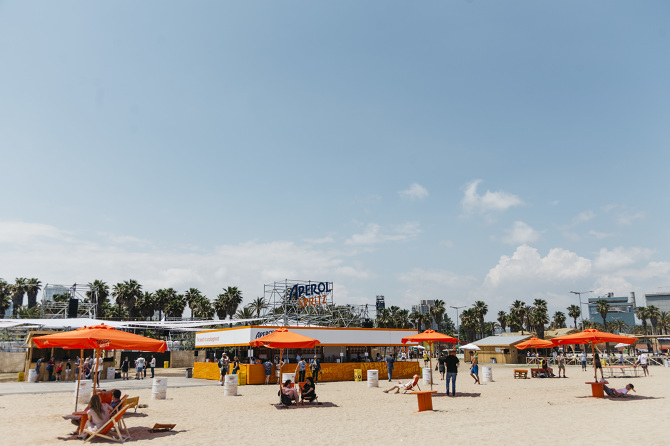 Xiringuito Aperol Primavera Sound - Berta Valls