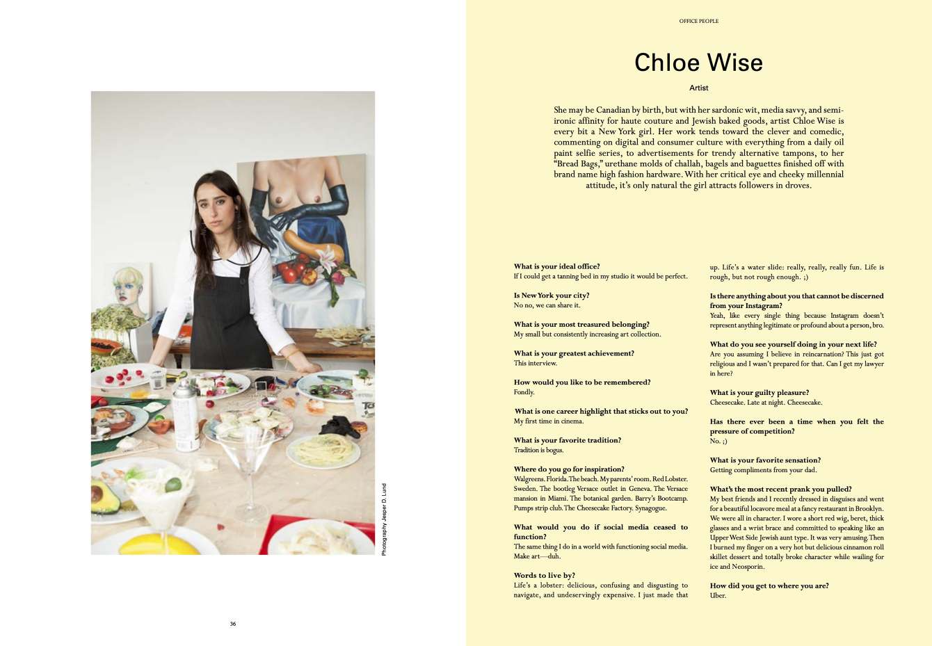 Issue 05: Office People - Dalya Benor