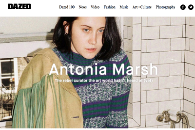 Richard Kern x Sandy Kim - Dalya Benor