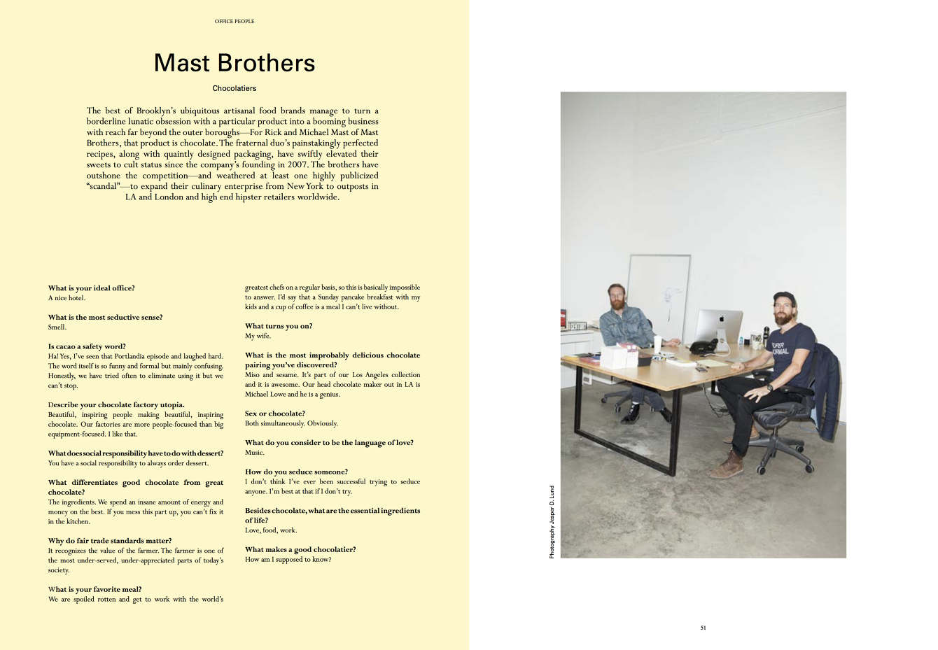 Issue 06: Office People - Dalya Benor