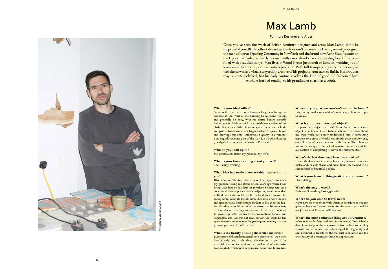 Issue 06: Office People - Dalya Benor