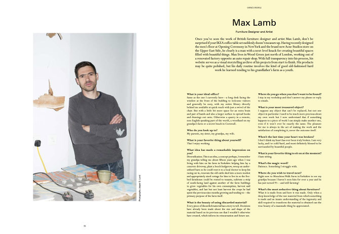 Issue 06: Office People - Dalya Benor