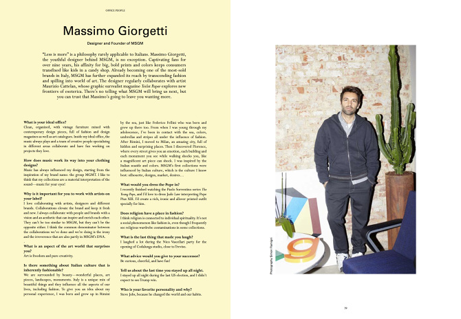 Issue 06: Office People - Dalya Benor