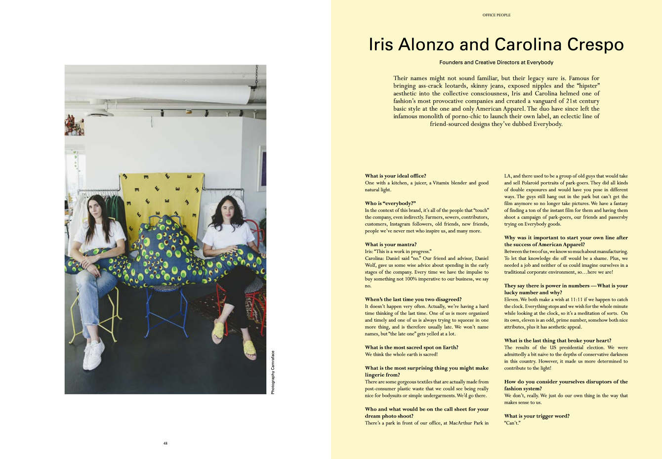 Issue 06: Office People - Dalya Benor